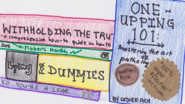 One-upping-101 illustration: Skyler Ash – The Eyeopener