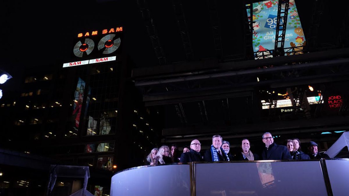 The Sam the Record Man sign is officially lit – The Eyeopener