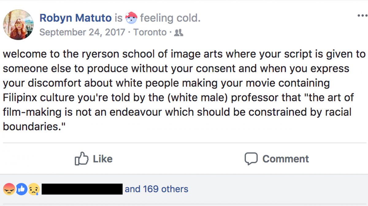 Students say the film program’s script exchange policy mishandles ...