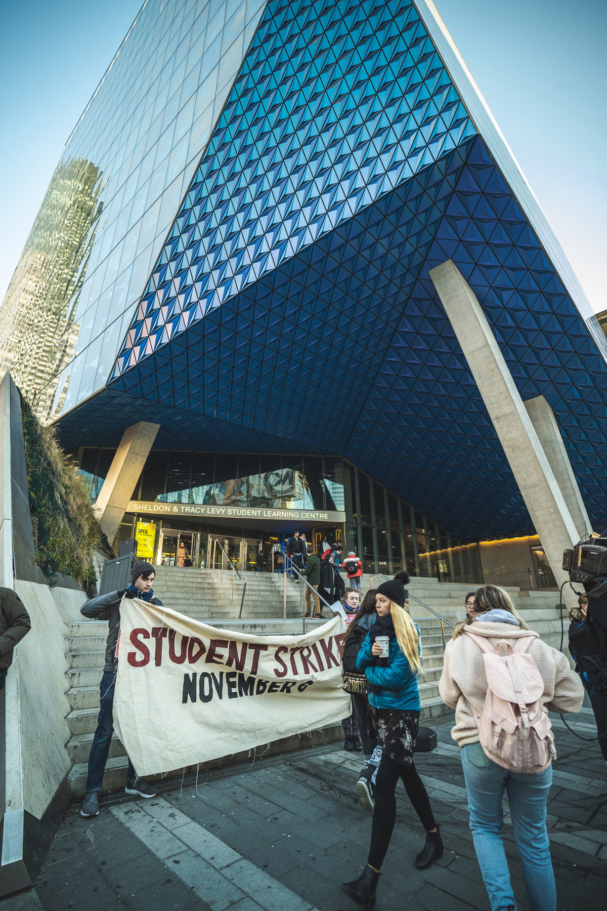 PHOTO ESSAY: Students strike for education cuts – The Eyeopener