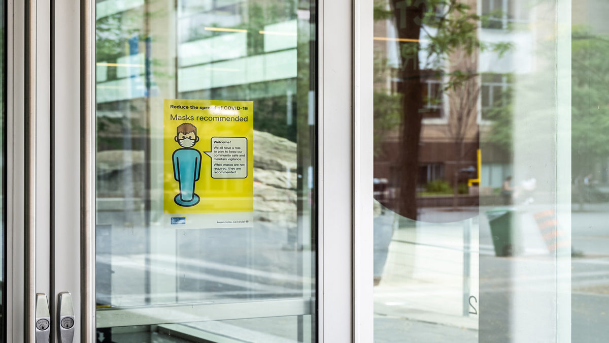 TMU urges community to mask up on campus – The Eyeopener