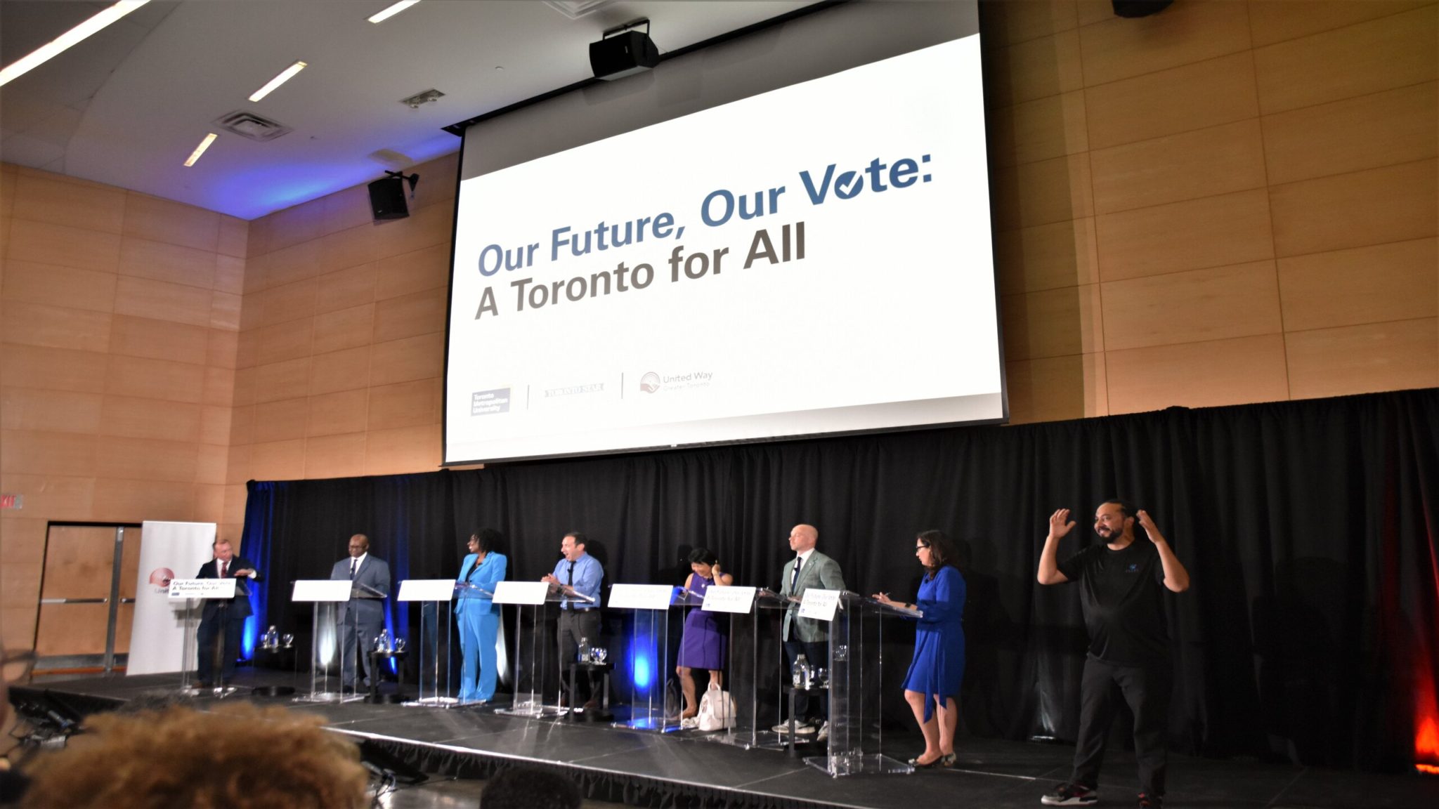 TMU hosts mayoral by-election debate – The Eyeopener