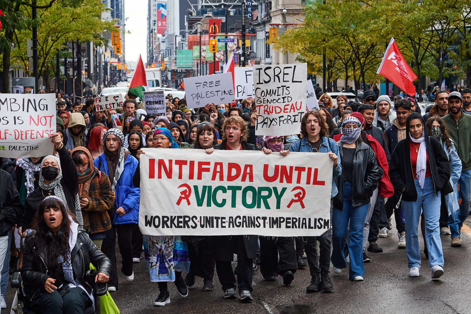 Students at TMU organize and attend pro-Palestine rallies in Toronto ...