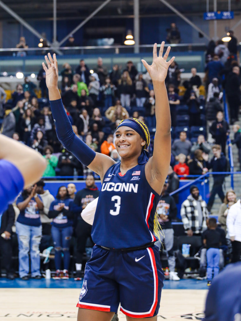A hero’s homecoming for Aaliyah Edwards takes centre stage as UConn ...