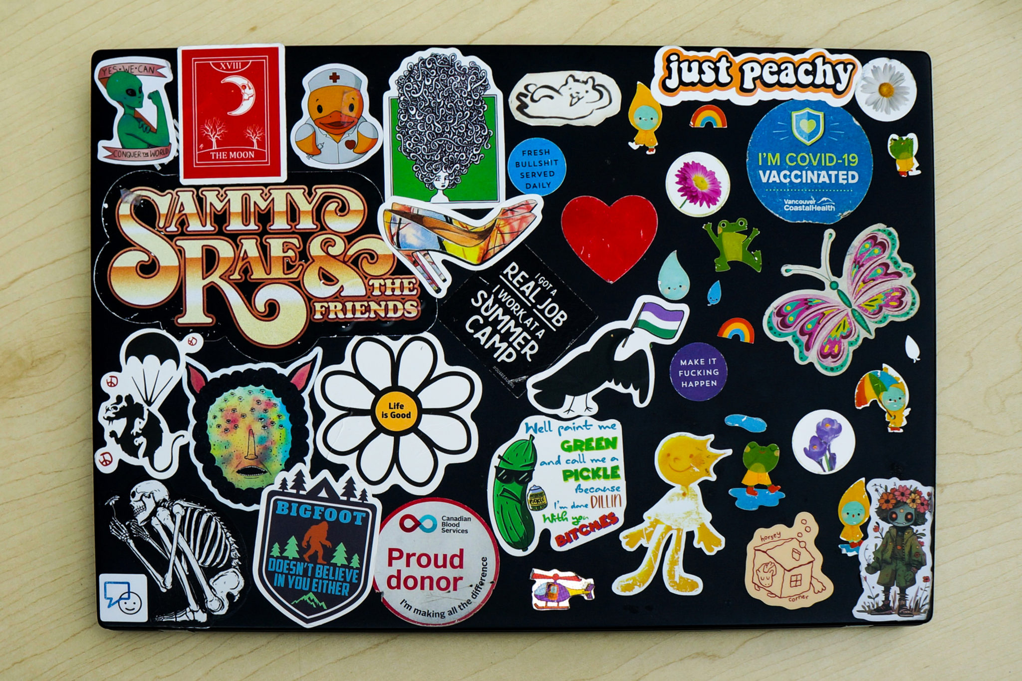 Self-expression behind the screen: Exploring the laptop stickers of TMU ...