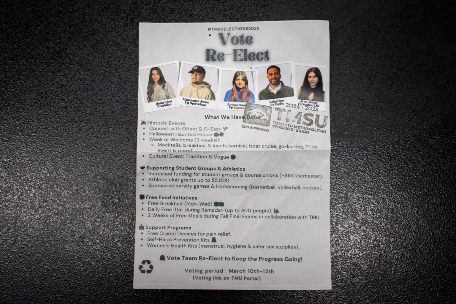 Editorial: The TMSU needs to stop giving Team Re-Elect the upper hand ...